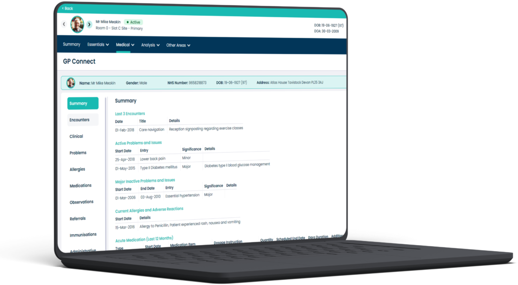 GP Connect - Care Control Systems