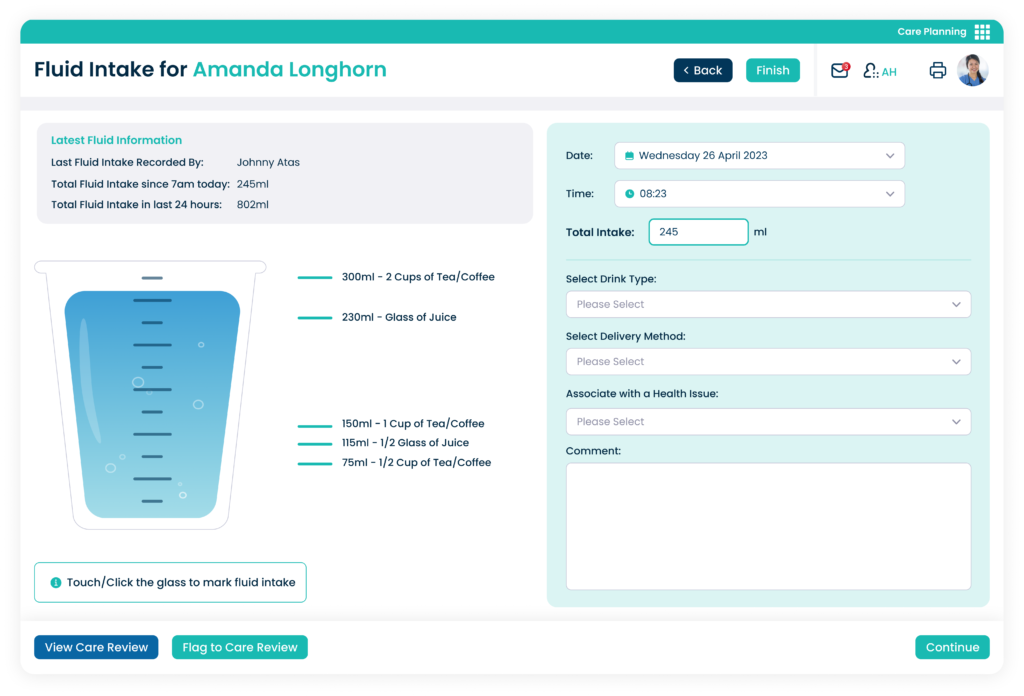 Care Planning - Care Control Systems
