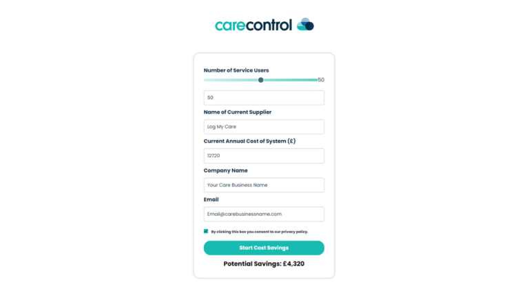 Care Control VS Log My Care - Care Control Systems