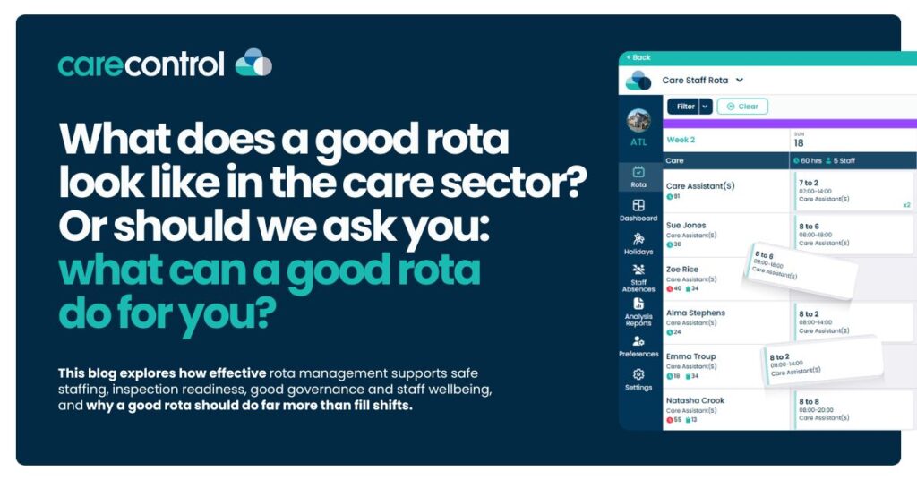 Rota management for care providers: Top tips for enhancing your rota ...